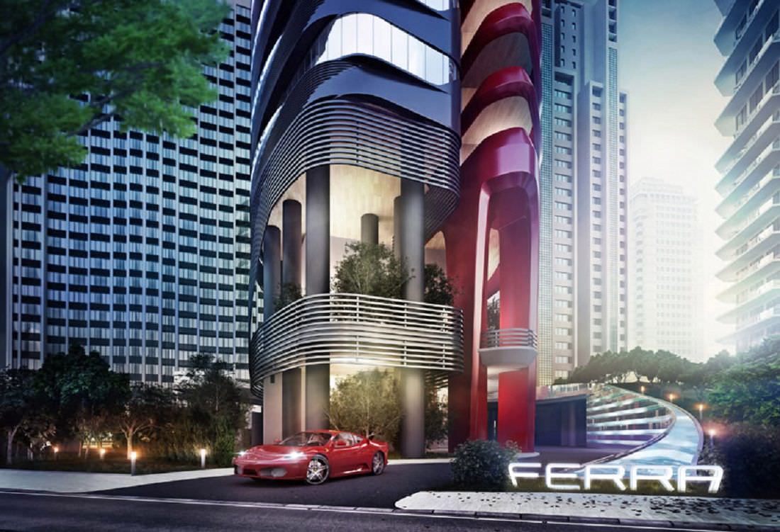 A condominium tower by Pininfarina in Singapore - THE MILLIARDAIRE