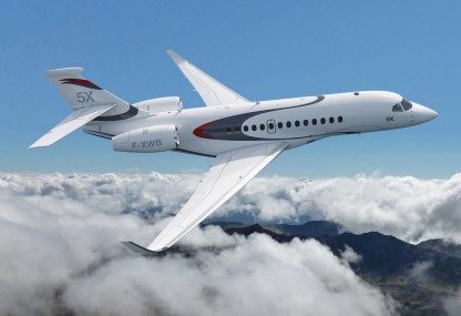 Falcon 5X, the business jet by Dassault Aviation