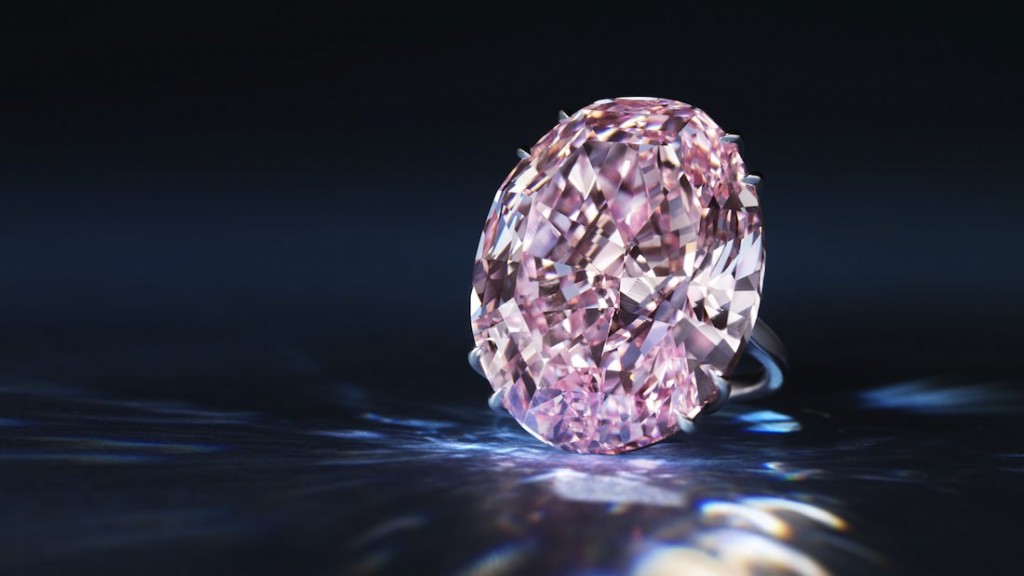 The Pink Star was presented for the very first time in 2003 in Monaco