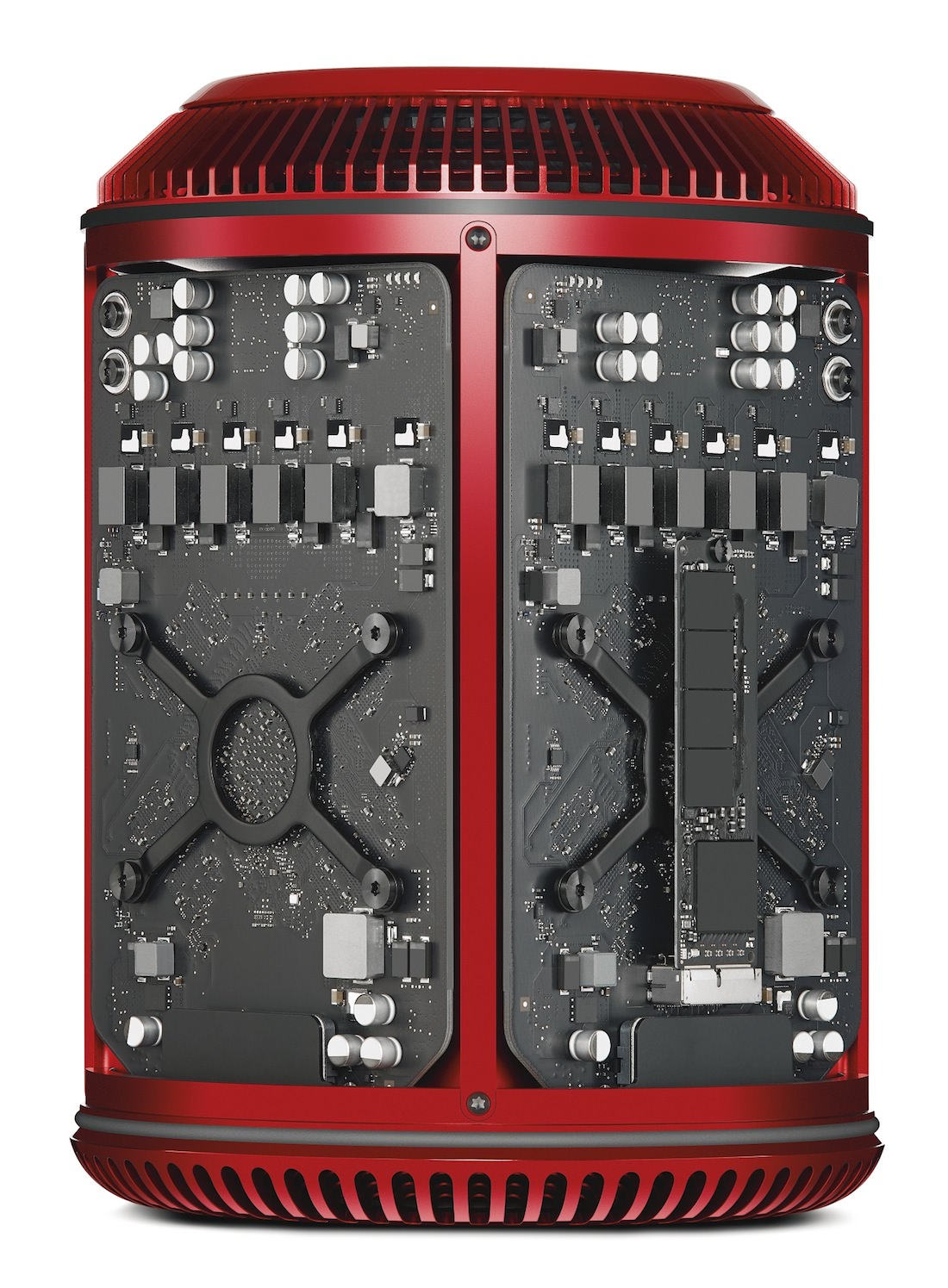 The Mac Pro Red, it’s an extravagant design, between modernity and elegance
