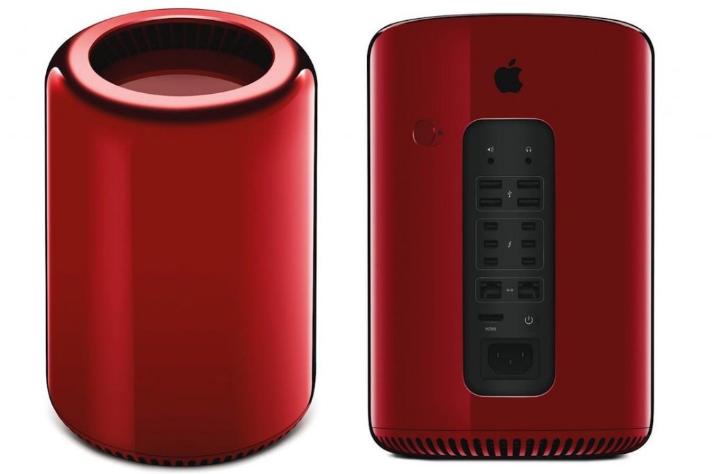 The Mac Pro Red, it’s an extravagant design, between modernity and elegance