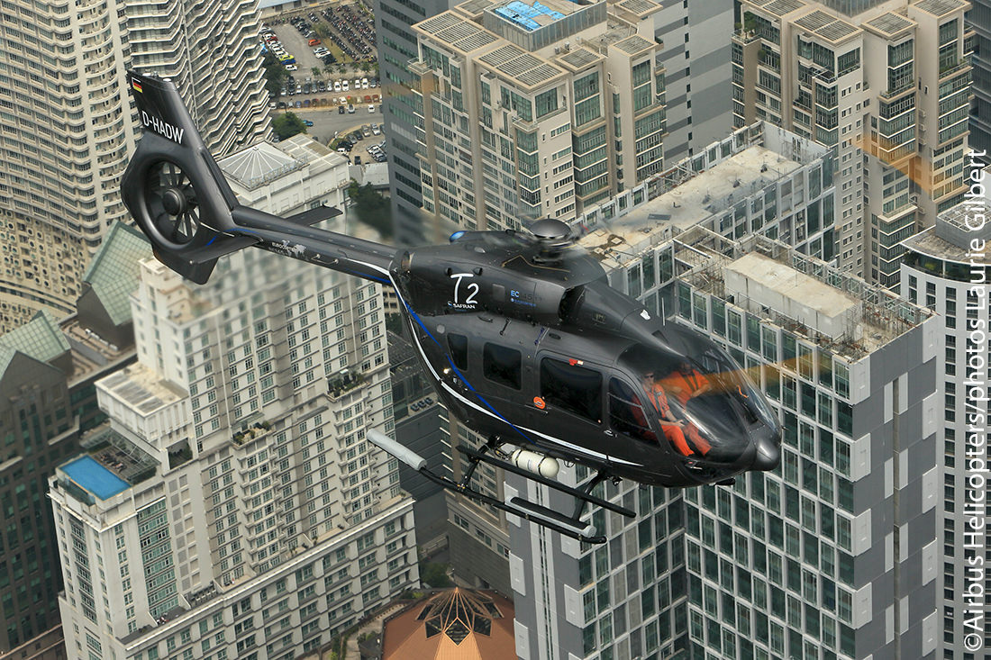 The civil EC145 T2 : a multi-purpose mission helicopter