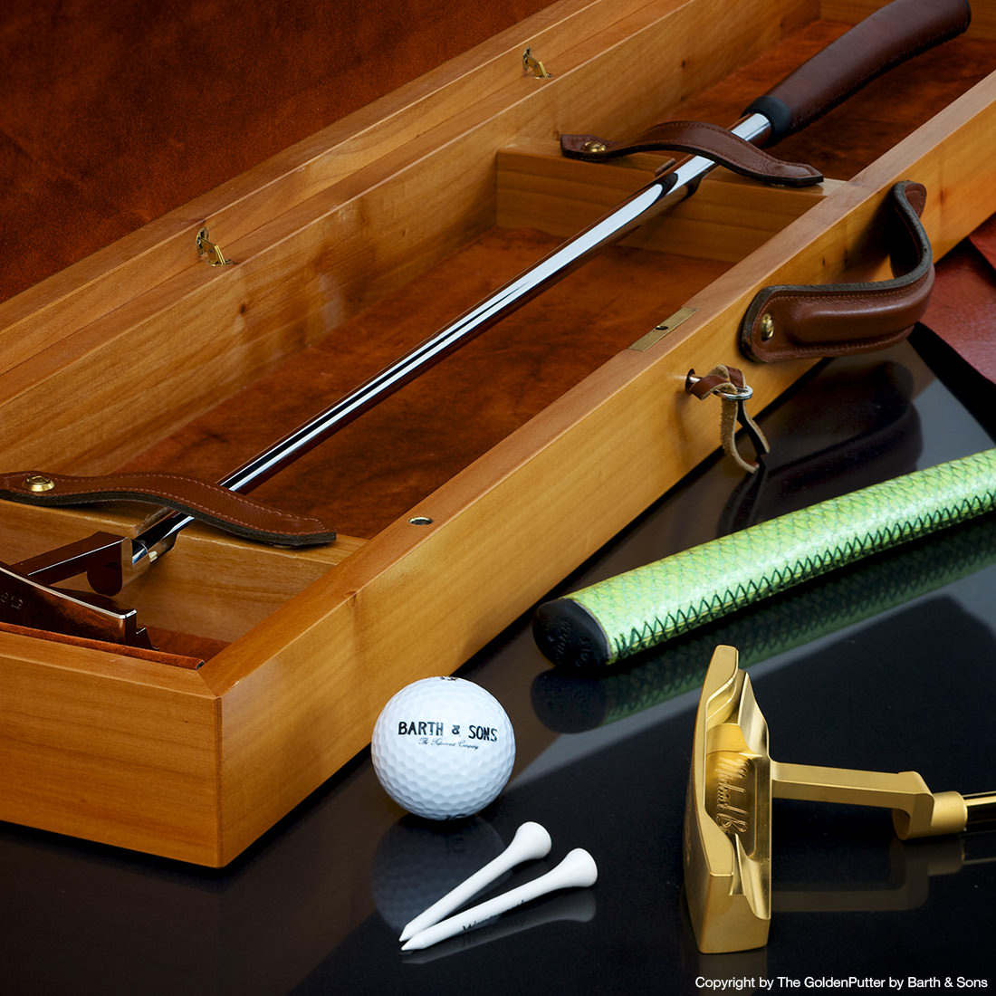 The GoldenPutter by Barth & Sons : the ultimate golf equipment