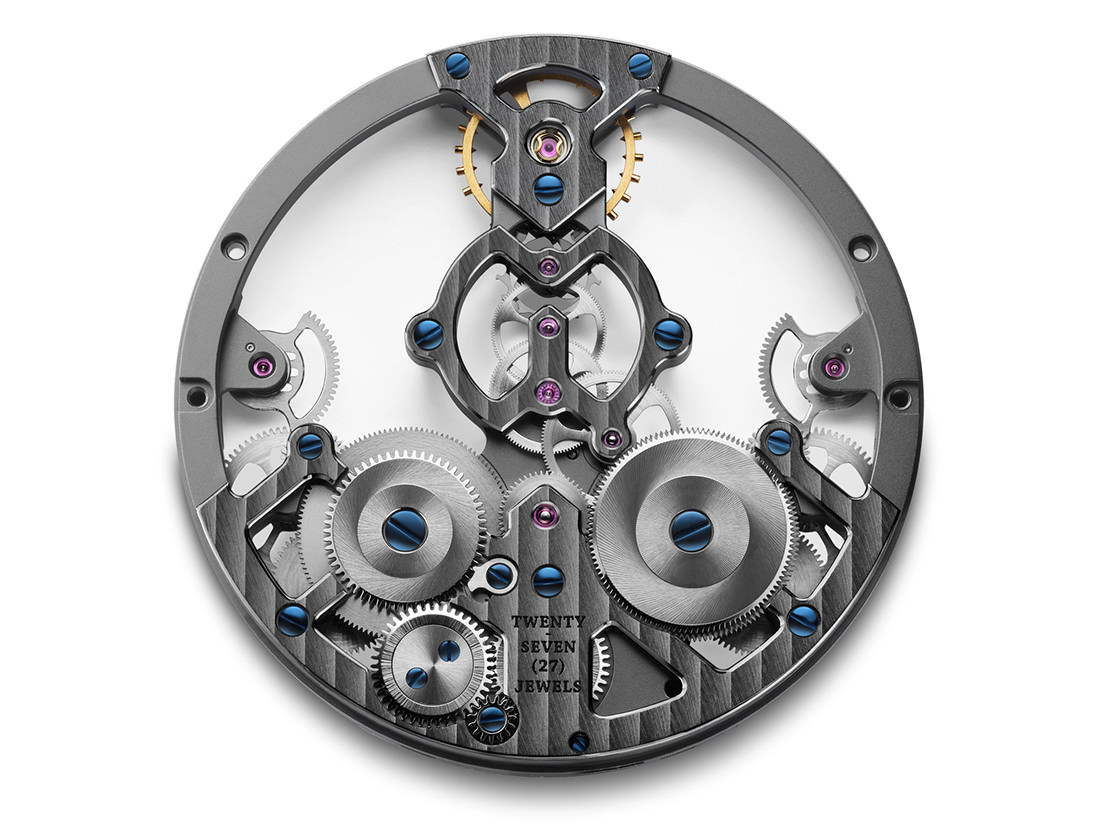 The new edition of the Time Pyramid in stainless steel