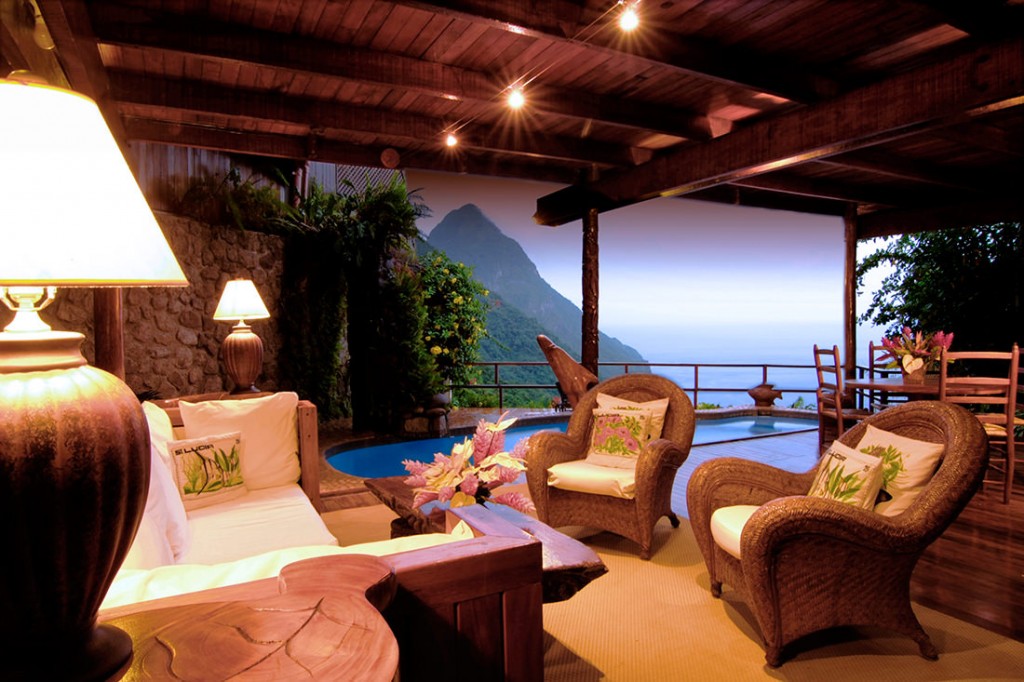 Ladera resort in St.Lucia: the perfect romantic hideaway