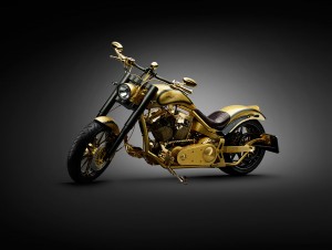 Goldfinger by Lauge Jensen: a piece of jewelry on two wheels