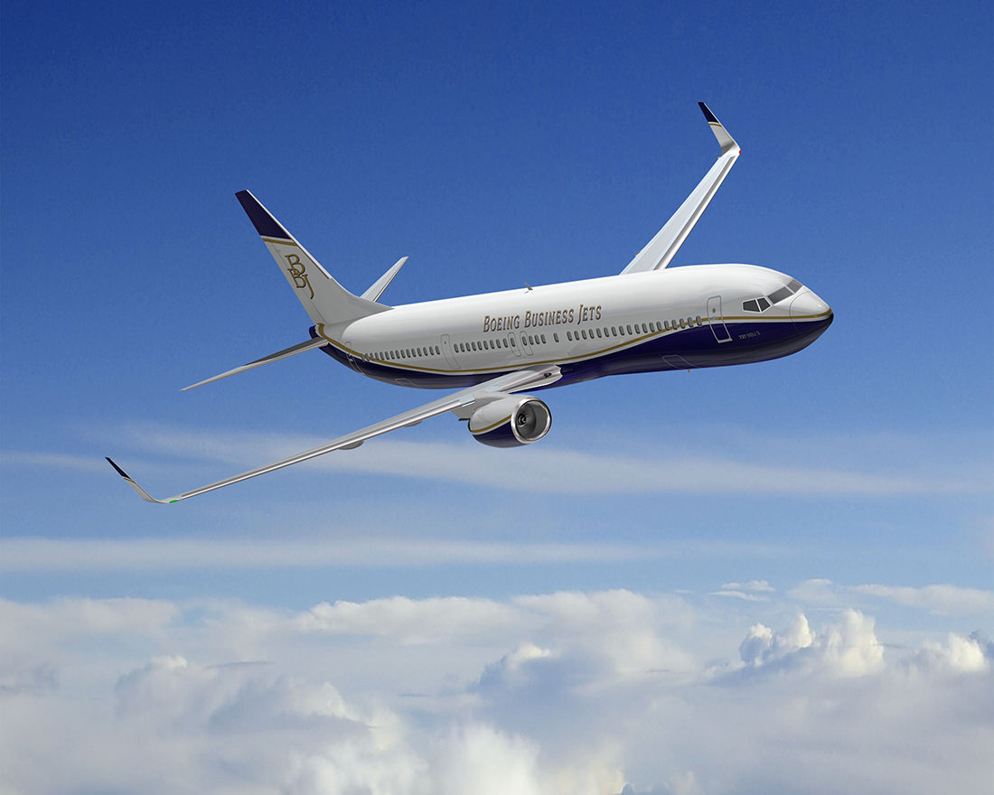 Boeing Business Jets unveiled the VIP interiors of the BBJ 3
