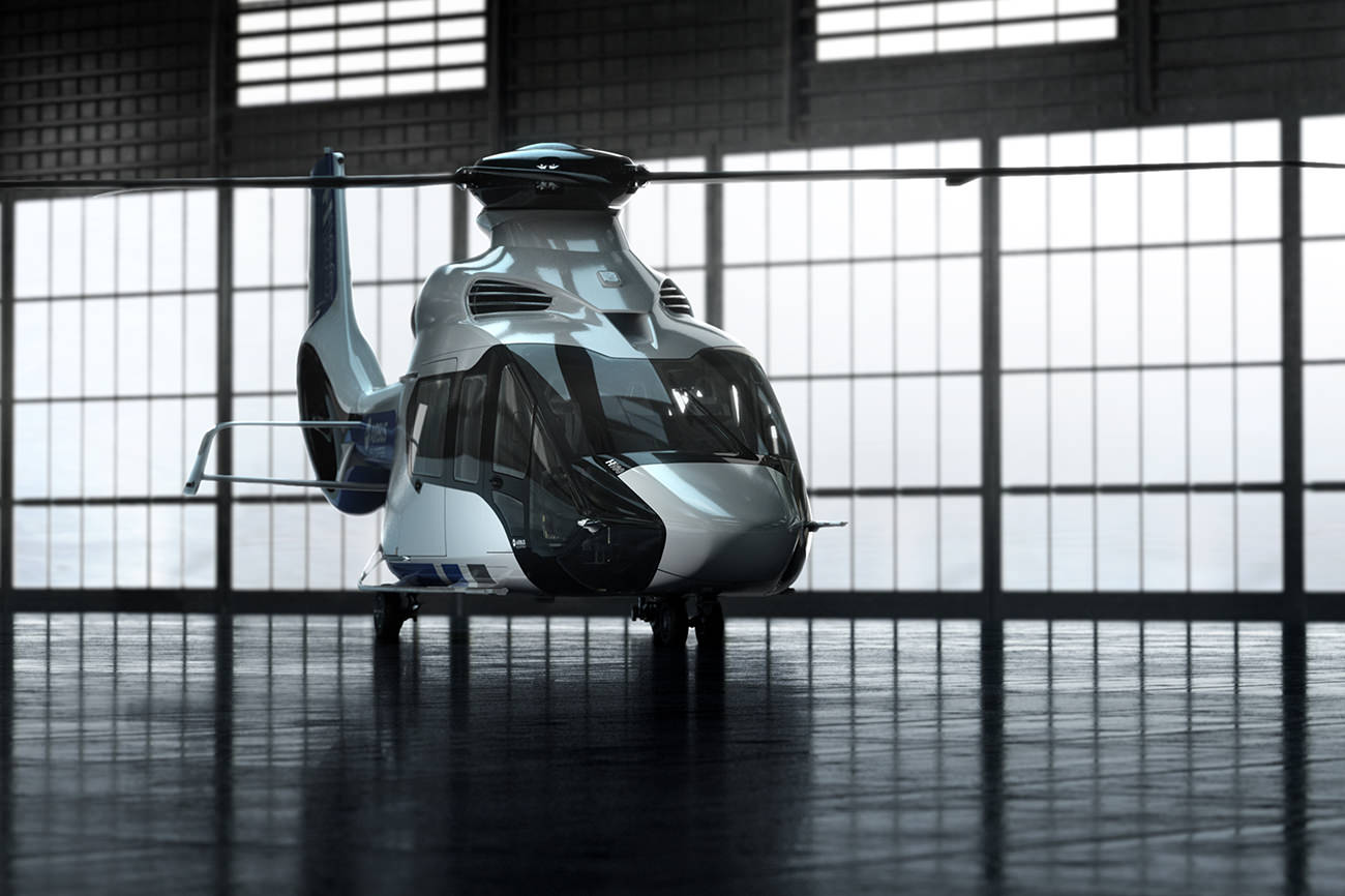 The new Helicopter H160 by Airbus Helicopters
