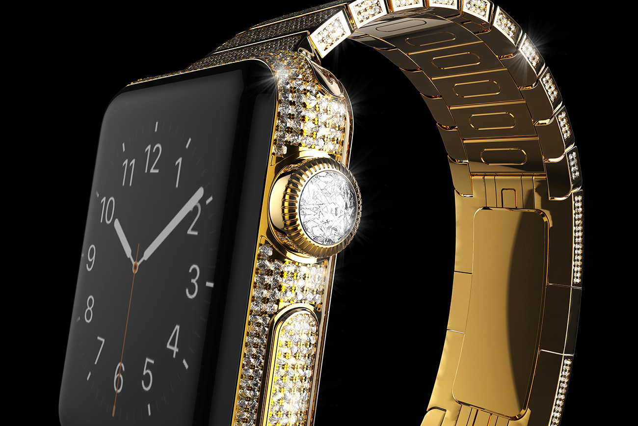 The new Apple Watch Diamond Ecstasy by Goldgenie