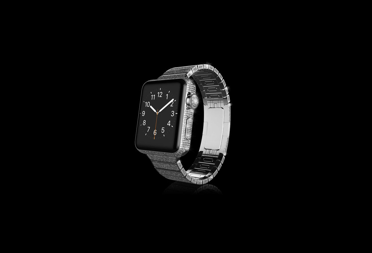 The new Apple Watch Diamond Ecstasy by Goldgenie