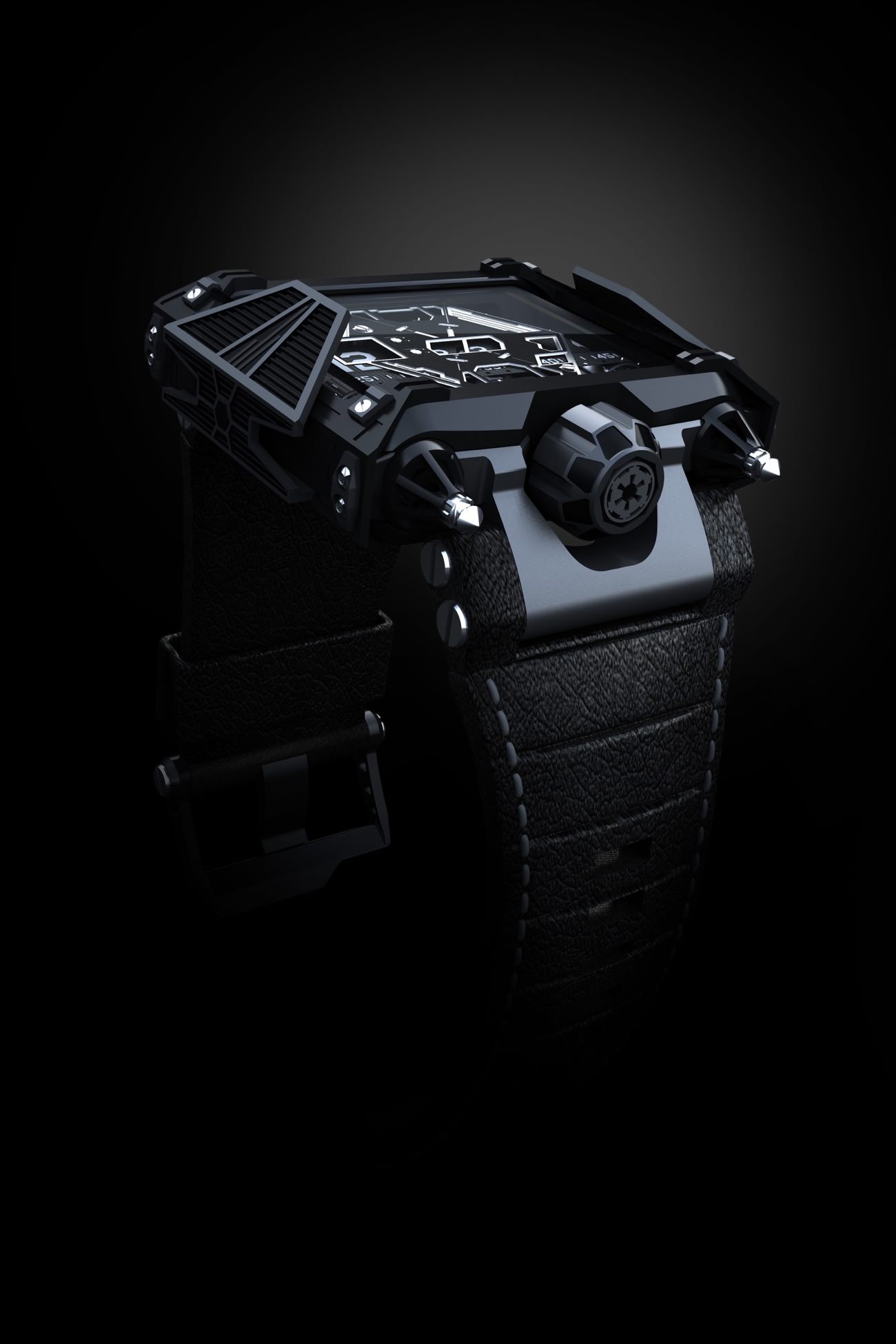 Devon Works Star Wars: the watch tribute to Dark Vader