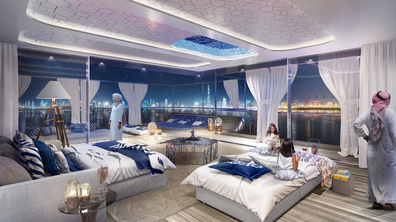 Signature Floating Seahorse: Dubai's underwater houses