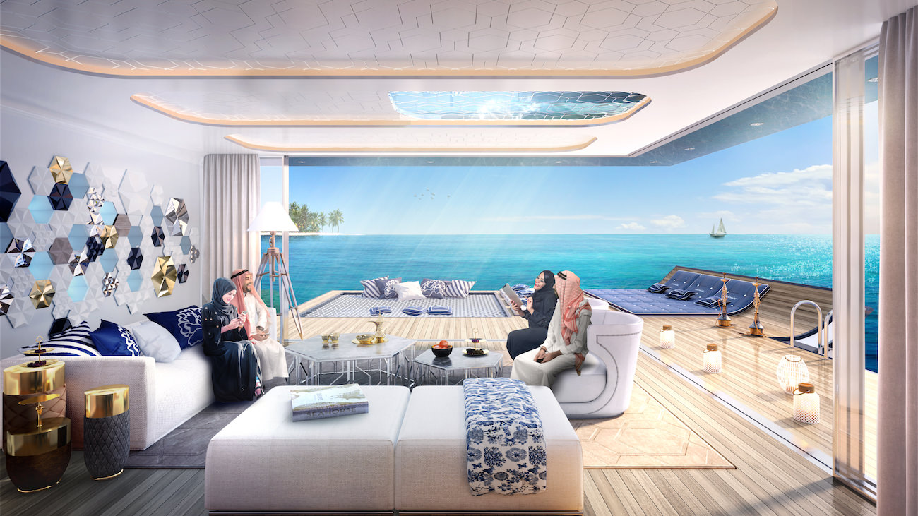 Signature Floating Seahorse: Dubai's underwater houses