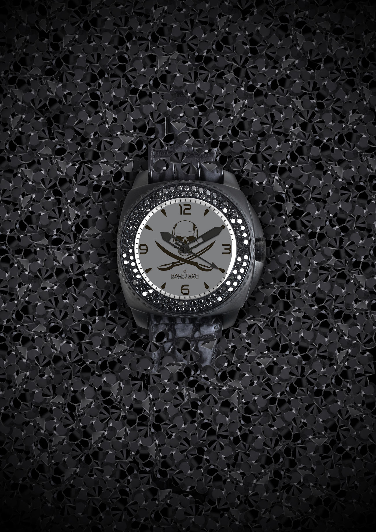 Pirate Soul x Black Diamond: the unique watch with true black diamonds!