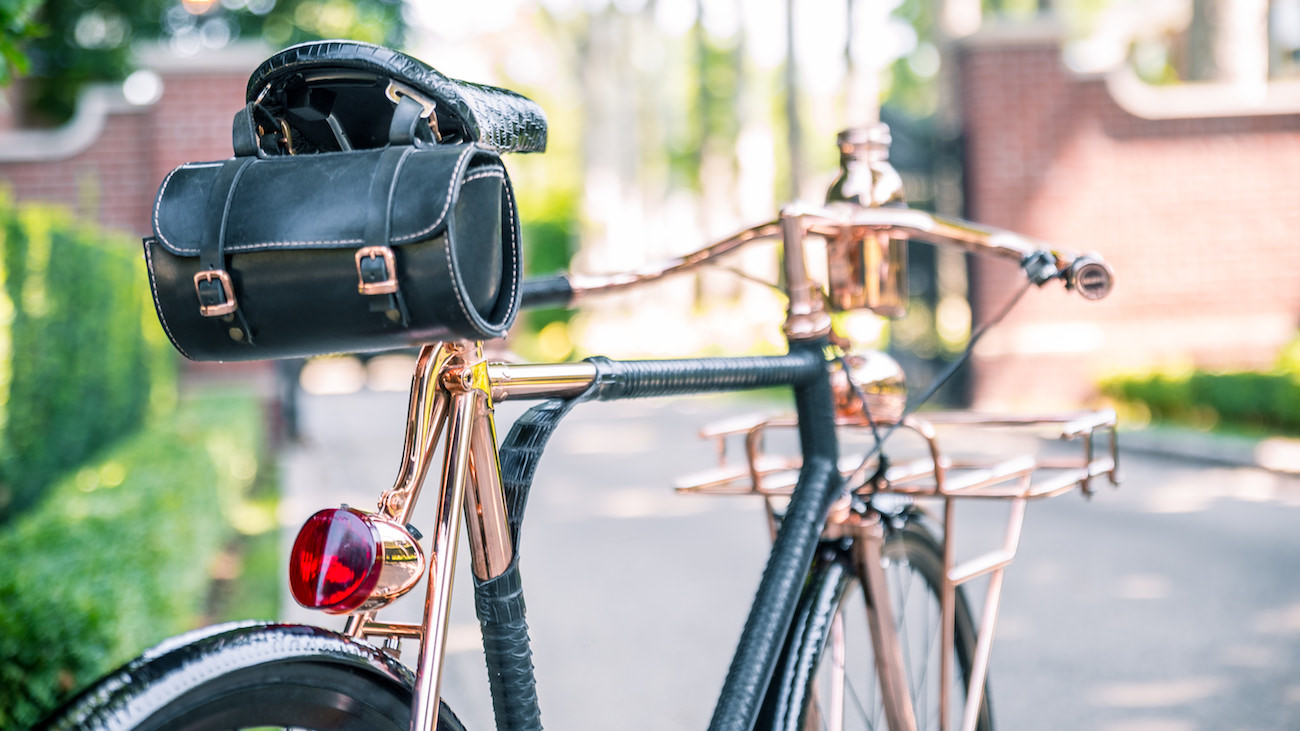 Wheelmen: the copper and python bicycle that costs 35.000 dollars!