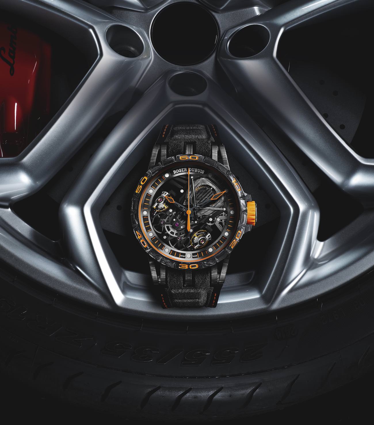 Roger Dubuis creates the superb Excalibur Aventador S with Lamborghini
