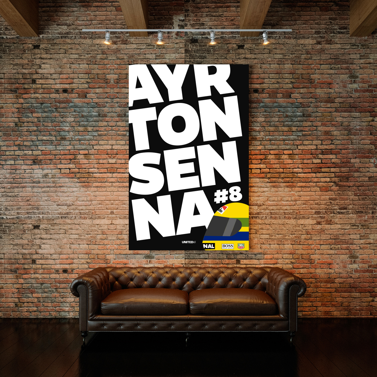 ayrton-senna-font-canvas-art-buy-print-2 - THE MILLIARDAIRE