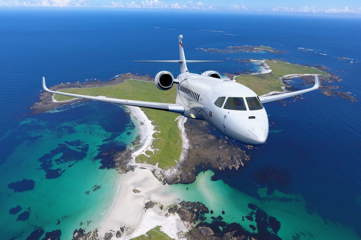 Falcon 6X : the biggest aircraft cabin of business jets - THE MILLIARDAIRE