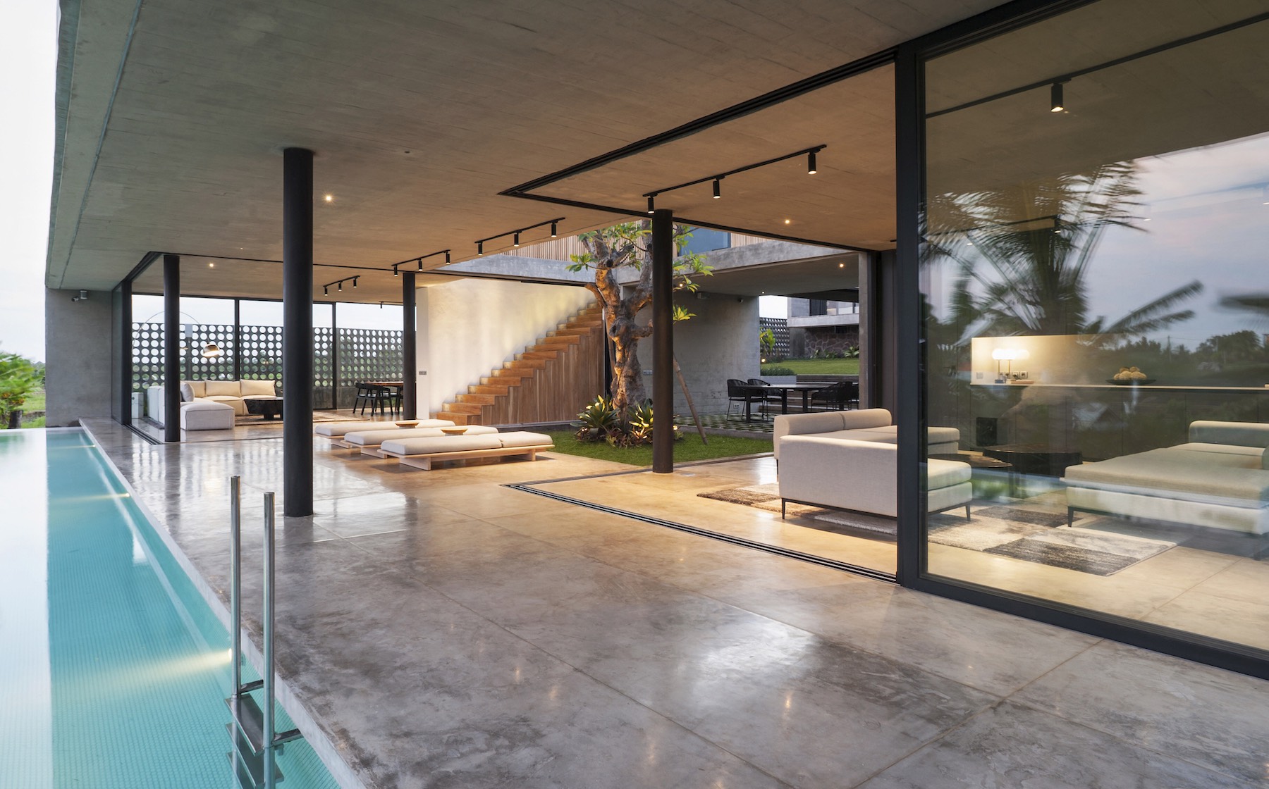 Villa Saachi : a lost oasis in the middle of Bali rice cultivations ...