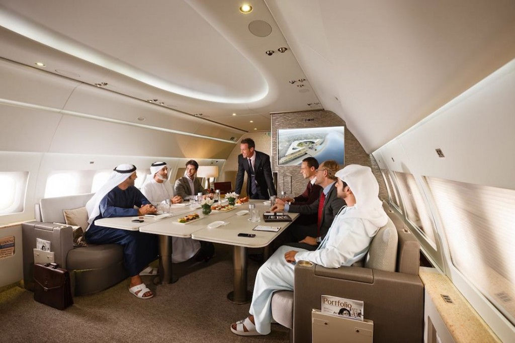 Emirates Executive charter privé de luxe